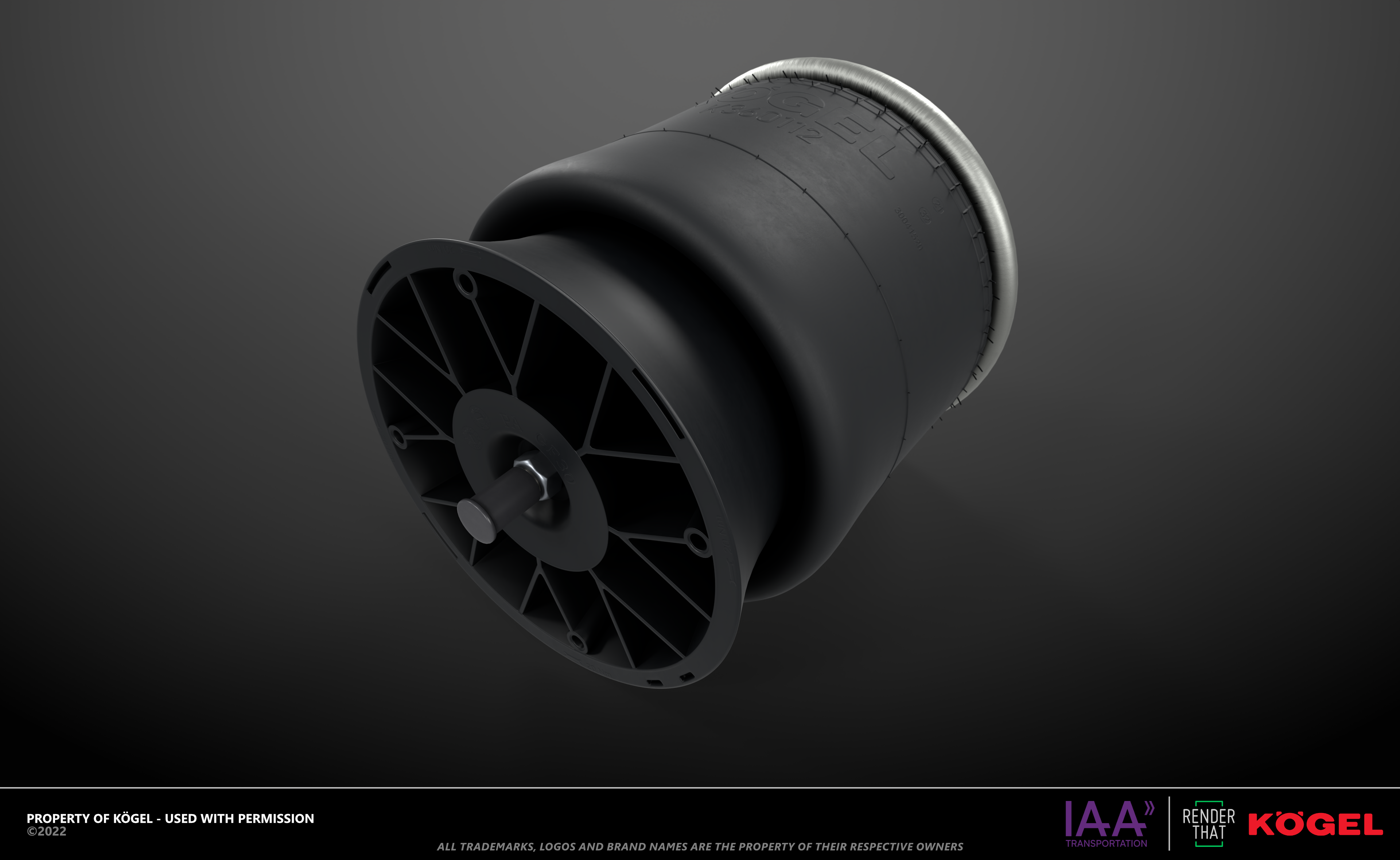 Kögel Luftfederbalg 2626V 3D WebGL Model – Rodrigo Ezequiel Maranzana